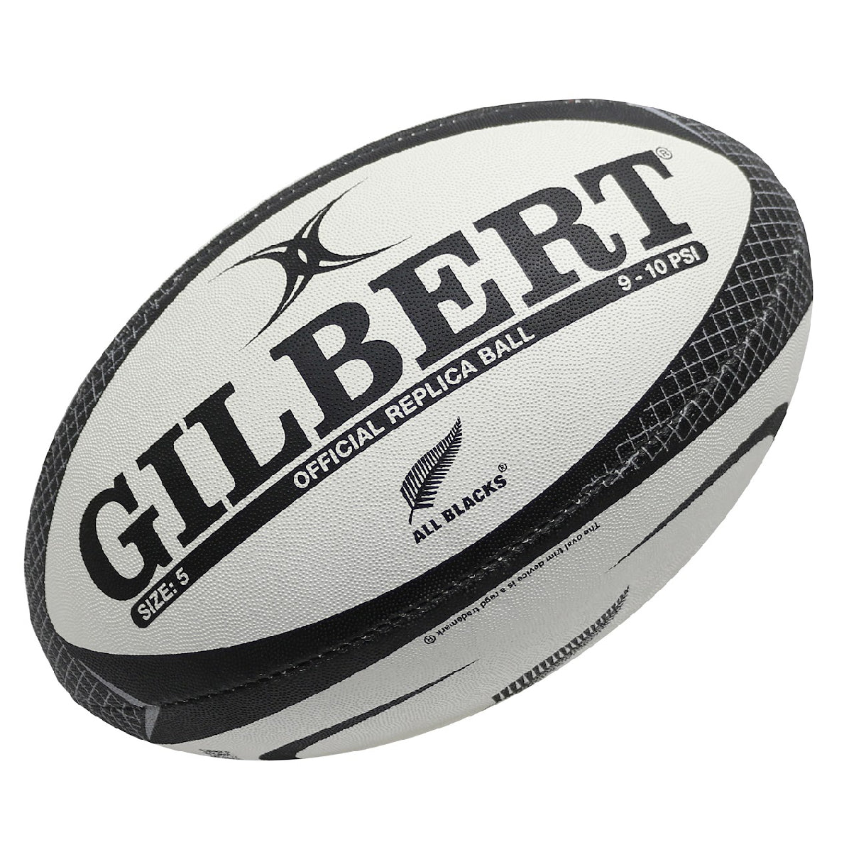 ALL BLACKS GILBERT MATCH BALL SIZE 5 – Rugby Planet