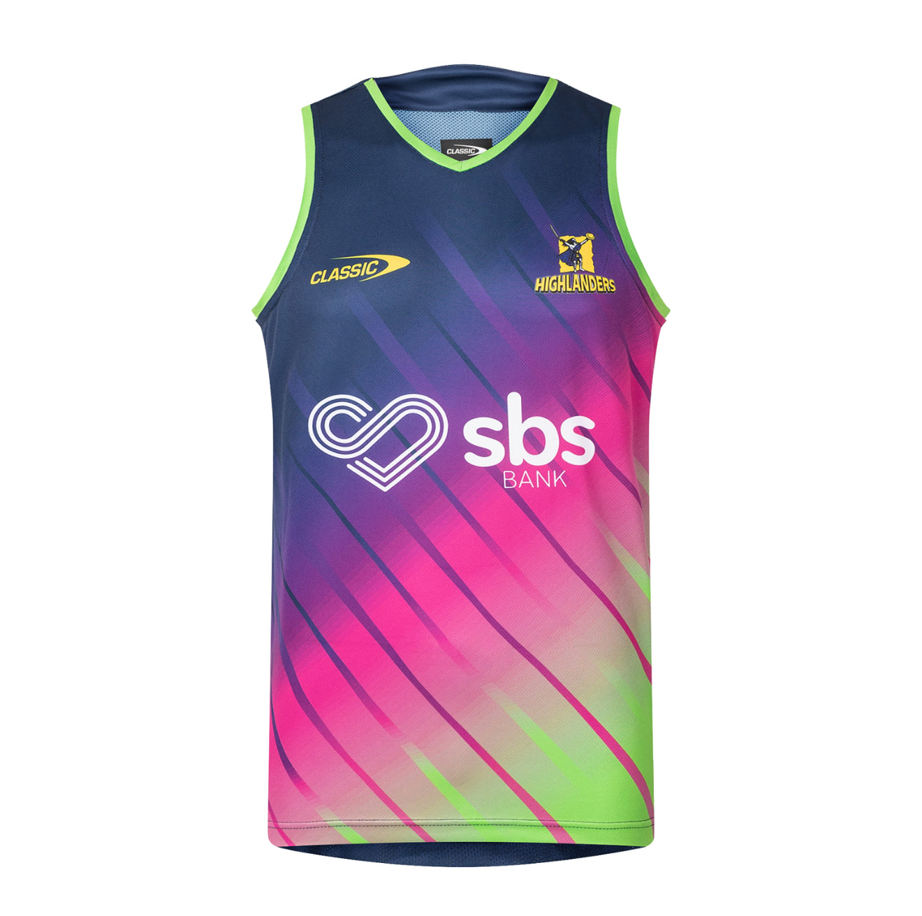 HIGHLANDERS SUPER RUGBY TRAINING SINGLET 2025 – Rugby Planet