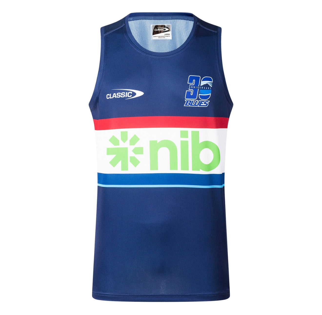 BLUES SUPER RUGBY TRAINING SINGLET 2026 – Rugby Planet