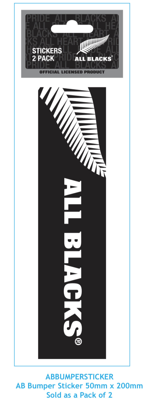 ALL BLACKS BUMPER STICKER – Rugby Planet